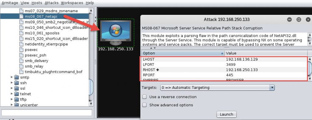 Armitage – Metasploit GUI - Jarno Baselier