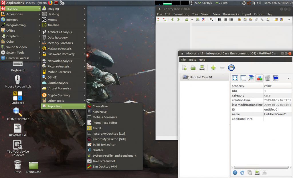 Tsurugi Linux - Forensics - Jarno Baselier