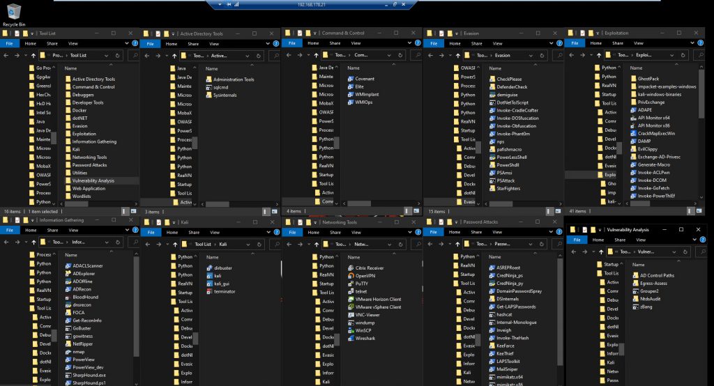 CommandoVM - Windows-Based Pentest Box - Jarno Baselier